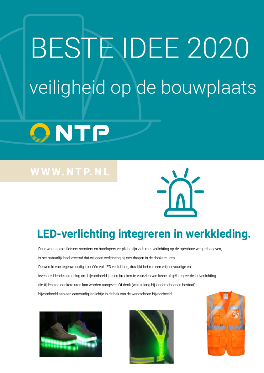 Het beste idee - Veiligheid op de bouwplaats! - NTP